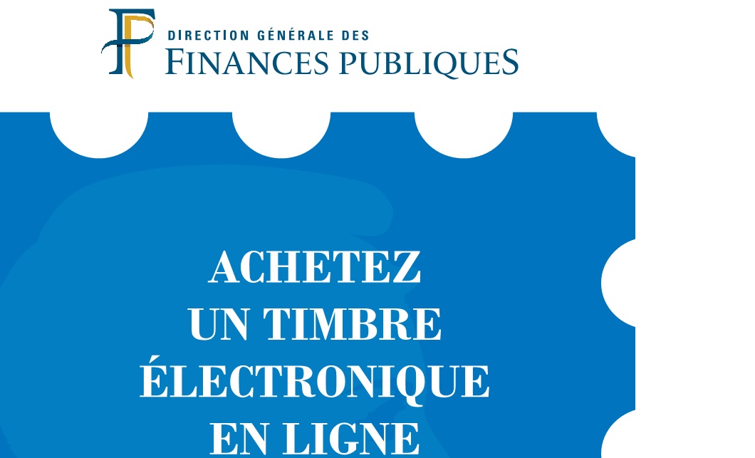 le timbre fiscal est désormais électronique – Treffendel